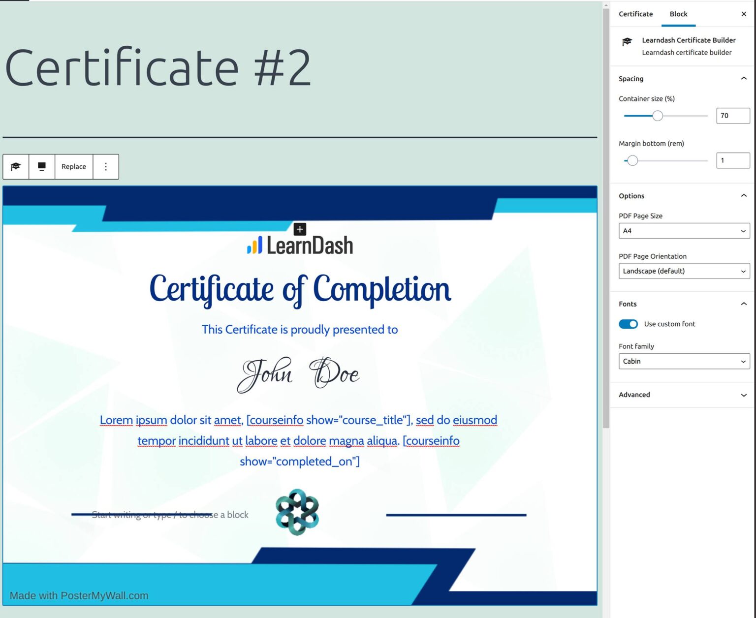 Certificate Builder Has Arrived! | LearnDash
